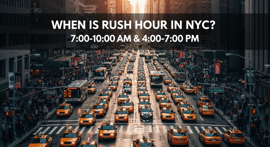When is Rush Hour in NYC? Guide to Avoid Traffic