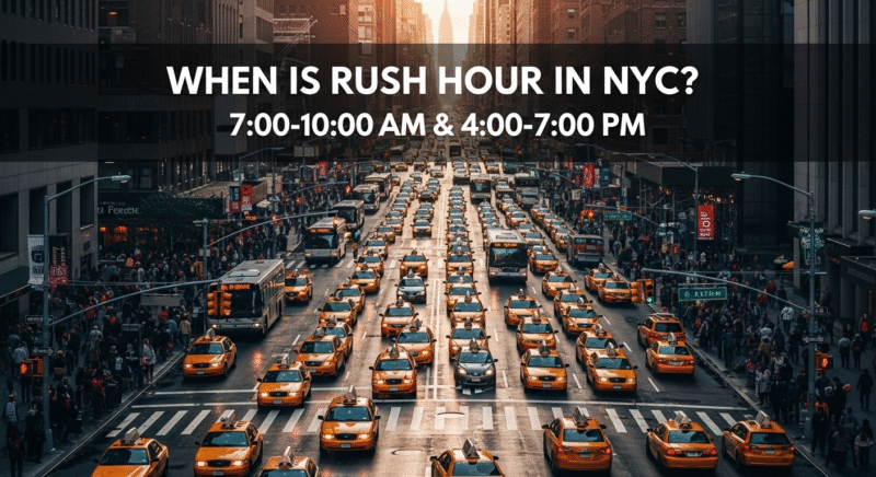 When is Rush Hour in NYC? Guide to Avoid Traffic